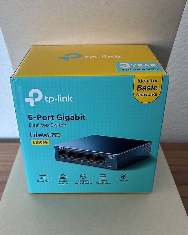 TP-Link 5-port (Neuf avec emballage d'origine) à Arbaz pour CHF 20 ...