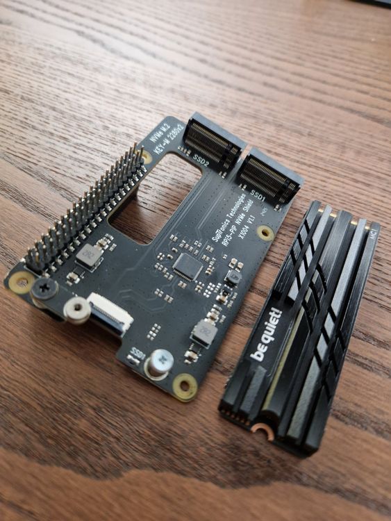 Raspberry Pi 5 M.2 dual hat + Intel M.2 SSD | Kaufen auf Ricardo