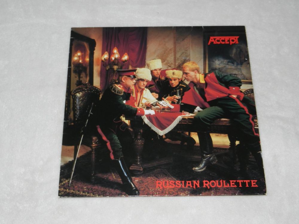 LP ACCEPT - RUSSIAN ROULETTE / 1986 EU,(VG+) | Kaufen auf Ricardo