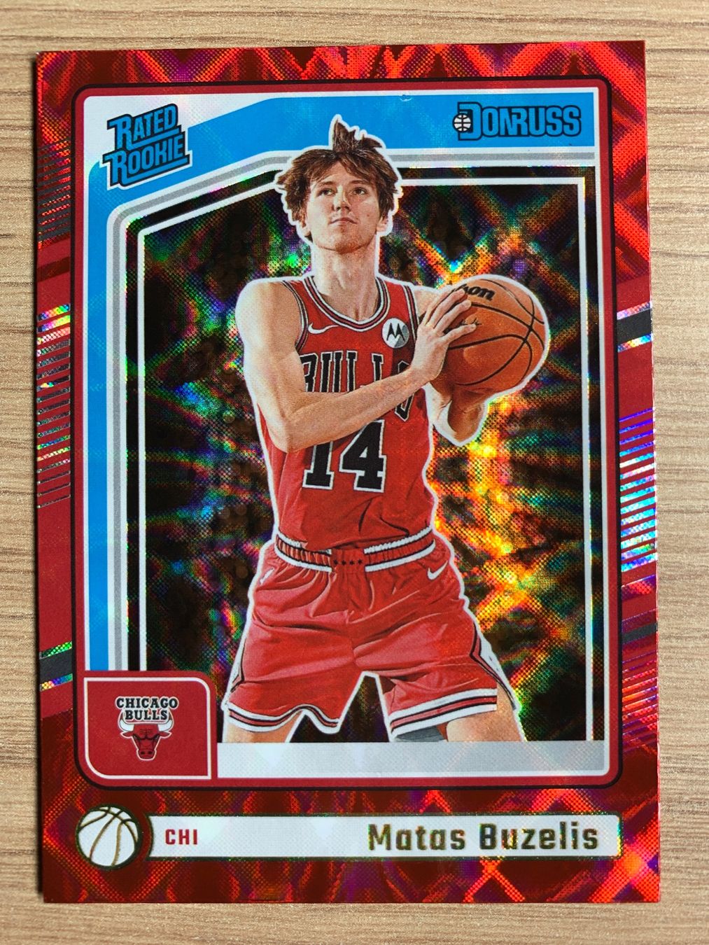 NBA Matas Buzelis RC RED INTERNATIONAL Donruss 24/25 🔥 (Gebraucht) in ...