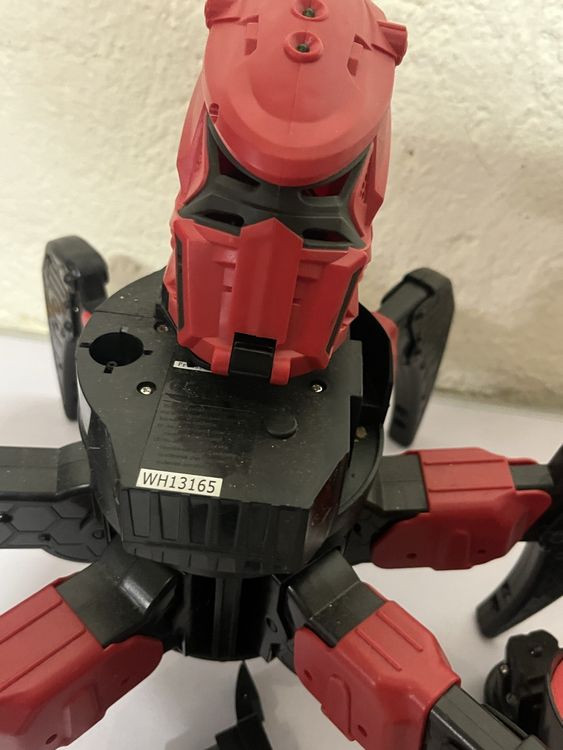 Gesteuerter Roboter Spinne - Rot/Schwarz, CC-1002 (nikG) (Gebraucht) in ...