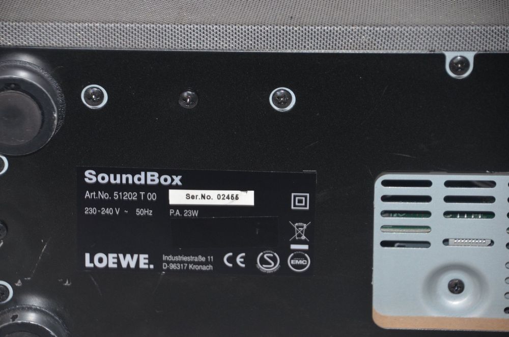 Loewe Soundbox 51202 Lautsprecher / haut-parleur (Defekt) in Collonges ...