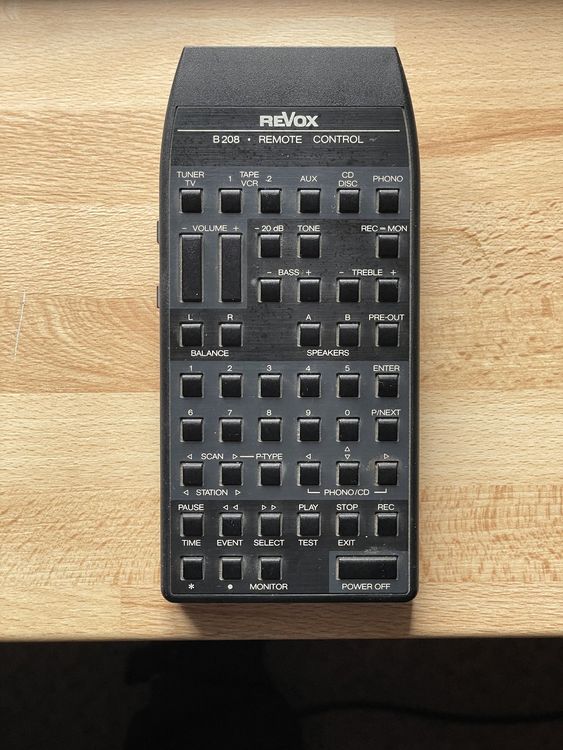 Revox Fernbedienung B208 | Kaufen auf Ricardo
