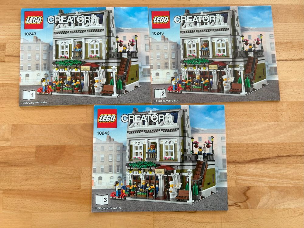 Lego 10243 Modular Building Pariser Restaurant | Kaufen auf Ricardo