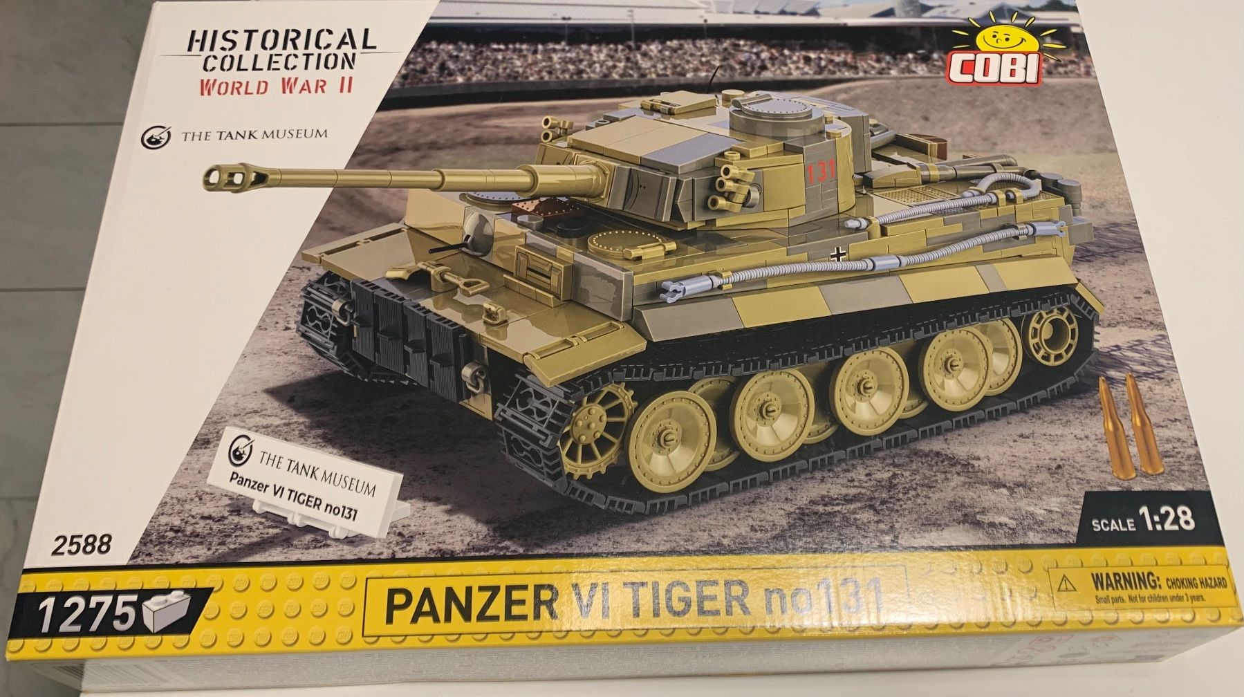 Cobi 2588 Panzer Tiger VI Tiger no131 1:28 (Neu und originalverpackt ...