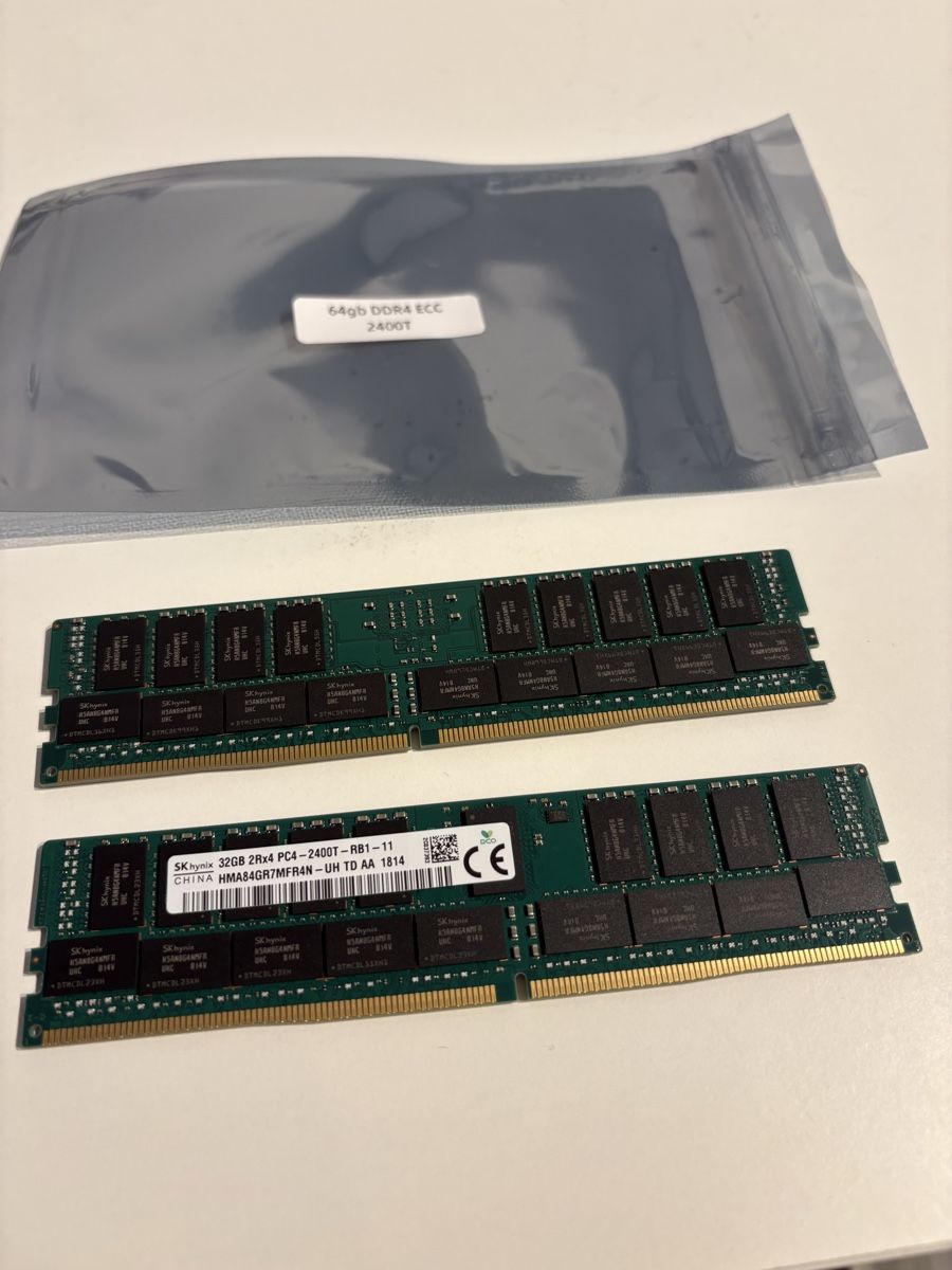 64GB (2x32GB) DDR4 ECC 2400T RAM für Server (Gebraucht) in Allschwil ...