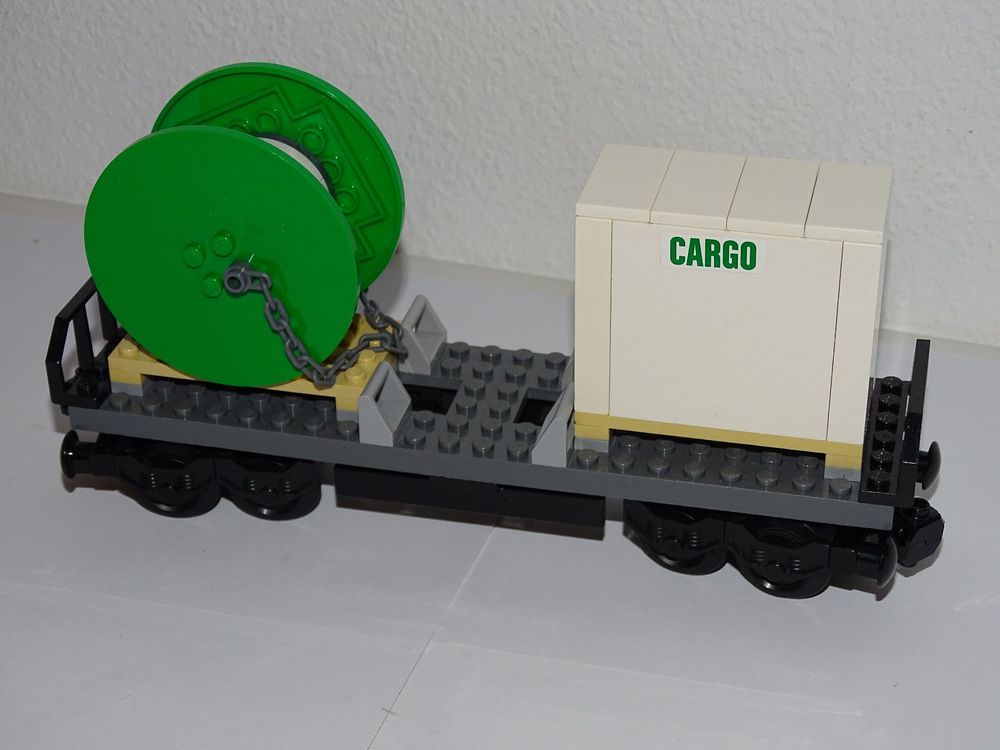 Lego City Güterwagen mit Fracht zu City-Eisenbahn | Kaufen auf Ricardo