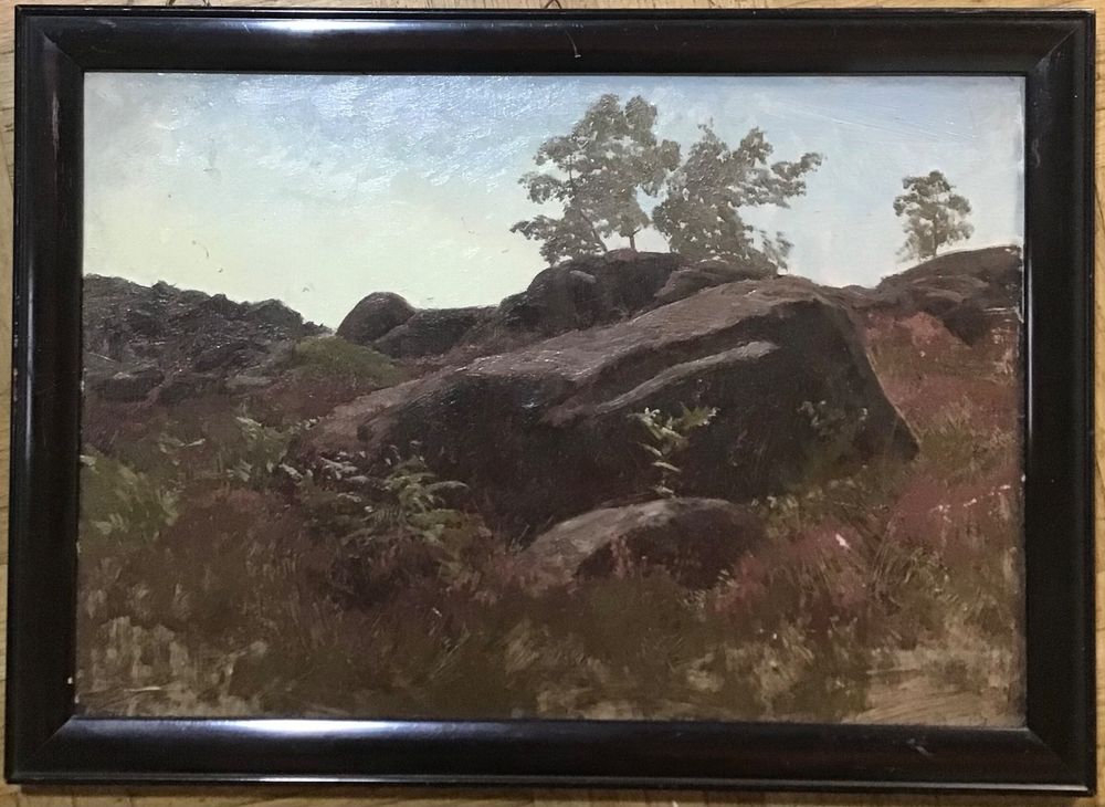 Antike Landschaft Gemälde Monogrammiert (Gebraucht) in Root für CHF 35 – mit Lieferung auf ...