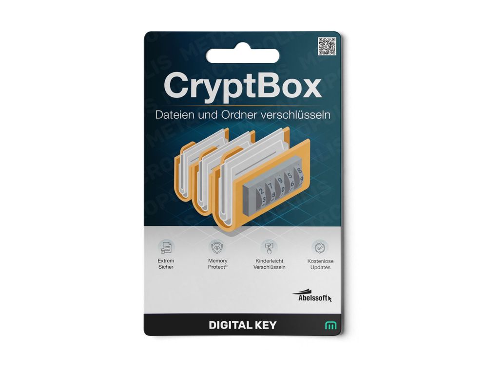 Abelssoft CryptBox verschlüsselt Daten sicher mit 256-Bit | Kaufen auf Ricardo