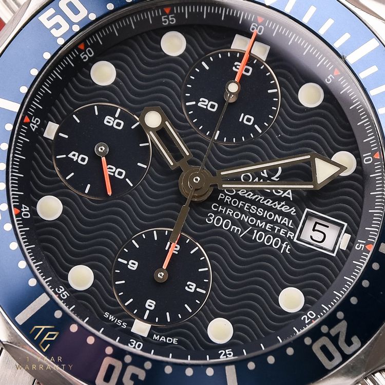 Omega Seamaster 300M Chronograph / 2599.80/ 2000s/ Serv. 22' (Gebraucht ...