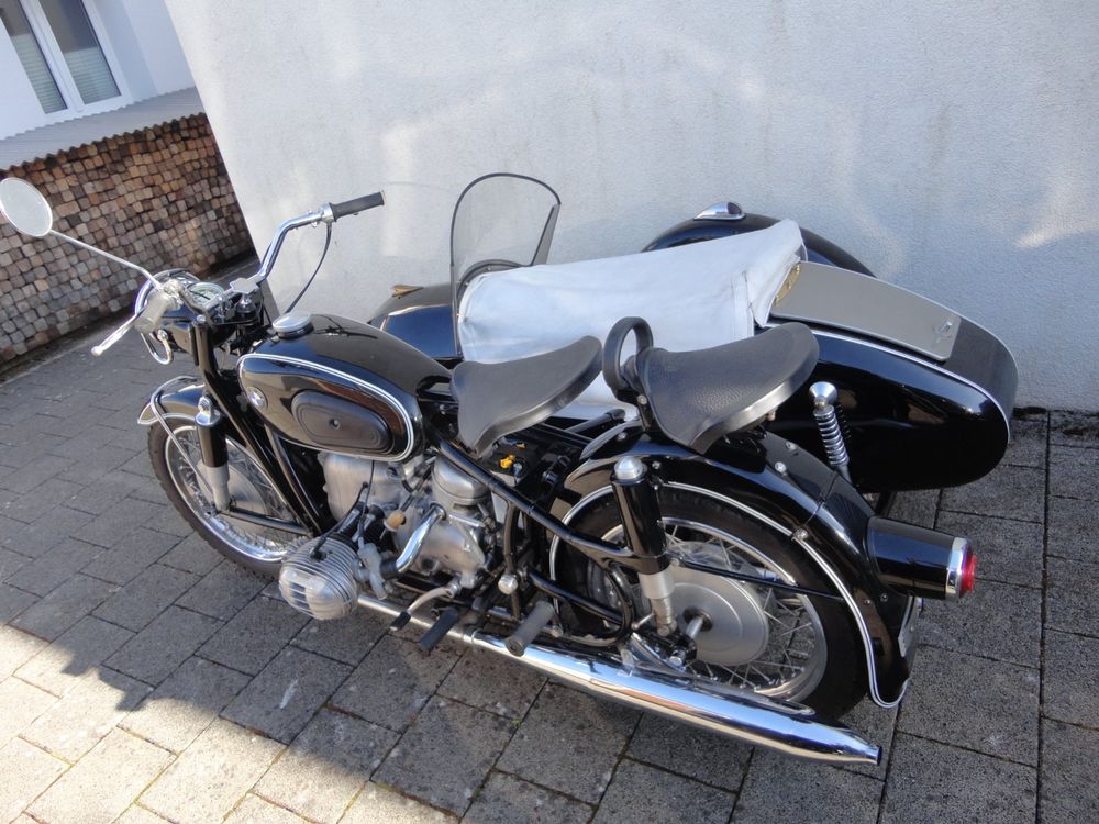BMW R60 mit Seitenwagen Veteran Jg. 06.1964 Antik Oldtimer (Gebraucht ...