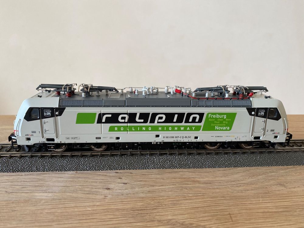 SBB Cargo/Ralpin BR 186 907 Sempione Ep VI AC Sound | Kaufen auf Ricardo