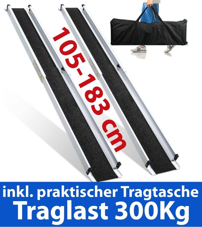 2x Teleskop Rollstuhlrampe Auffahrrampe… (Neu und originalverpackt) in Schaffhausen für CHF 179 ...