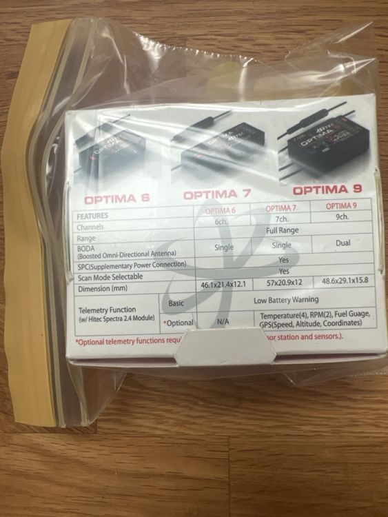 Hitec optima 9 (Neuf avec emballage d'origine) à glovelier pour CHF 50 ...