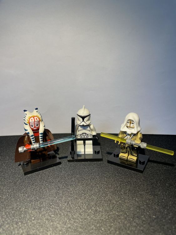 Lego Star Wars Temple Guard Shaak Ti Clone Trooper Custom (Neu (gemäss ...