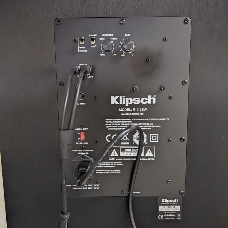 Subwoofer Klipsch R-112SW (Gebraucht) in für CHF 290 – nur Abholung auf ...