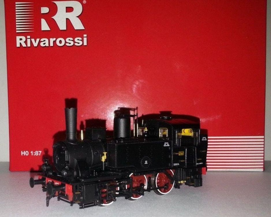 Rivarossi H0 HR 2160: Dampflok FS GR 835 in 1:87, KKK, DC (Neu und originalverpackt) in ...