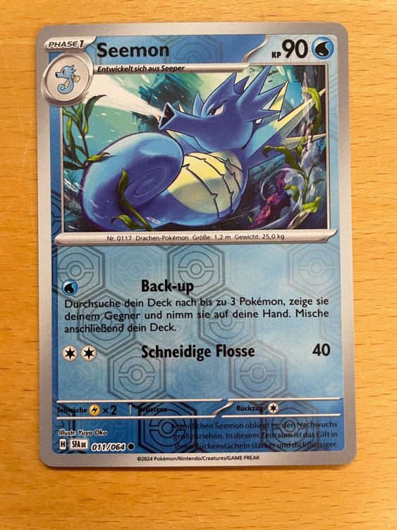Pokemon Seemon Reverse (Versand gratis) (Neu (gemäss Beschreibung)) in ...
