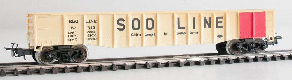 Märklin US-Gondola offener Güterwagen SOO Line H0 (Neu (gemäss ...
