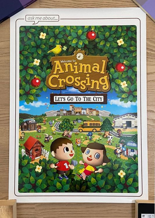 Animal Crossing Professor Layton Poster (Neu (gemäss Beschreibung)) in ...