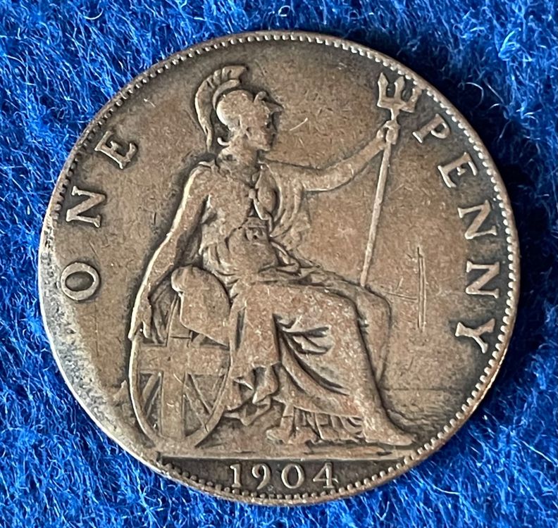 One Penny GB Sitzende Britannia 1904 (Gebraucht) in für CHF 10 – mit Lieferung auf Ricardo kaufen