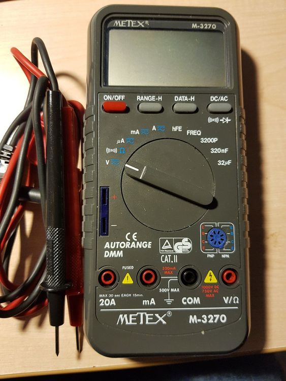 Metex M 3270 (Gebraucht) in Pieterlen für CHF 11 – mit Lieferung auf Ricardo kaufen