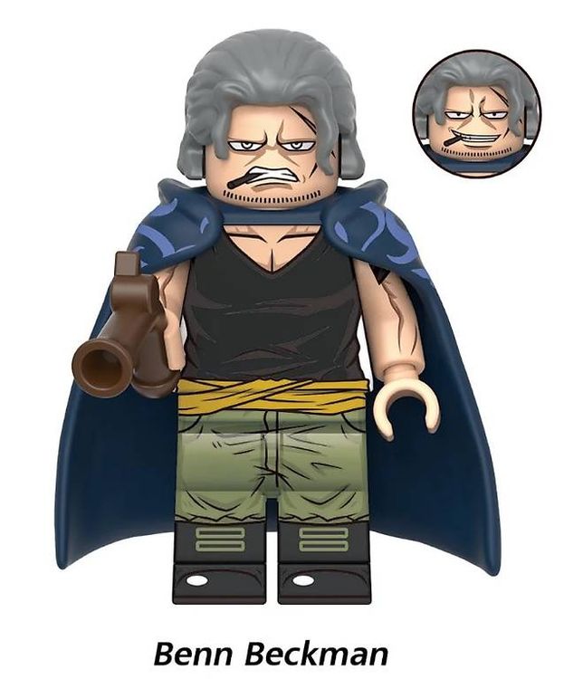 Minifigure: One Piece "Ben Beckman". (Neu (gemäss Beschreibung)) in ...