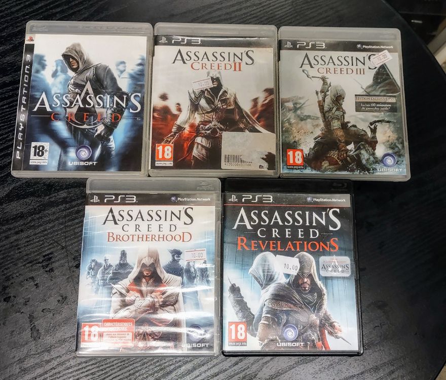 Playstation 3 - PS3 - Assassin's Creed collection (Gebraucht) in ...