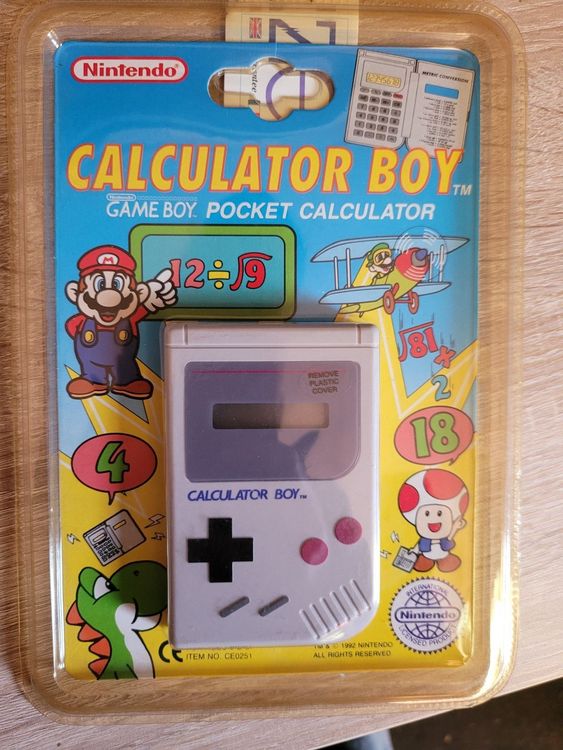 Game boy calculator neu ungeöffnet 1992 | Kaufen auf Ricardo
