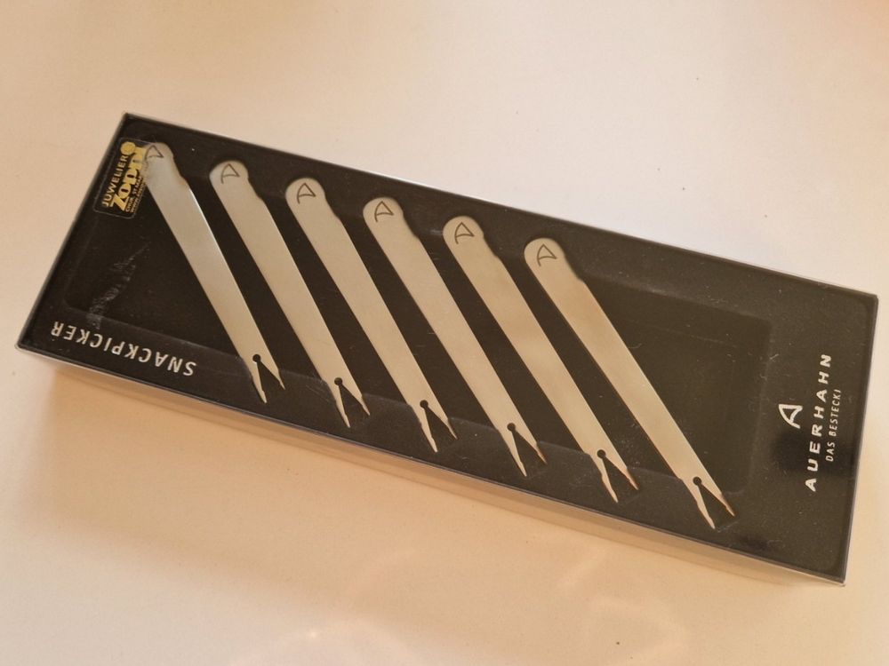 Auerhahn Snack Picker Besteck, 6er Set | Kaufen auf Ricardo