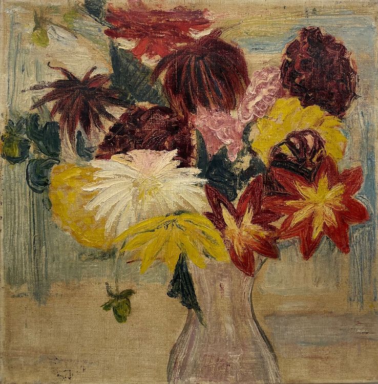 Blumen in Vase Gemälde unleserlich Signiert (Gebraucht) in Root für CHF 185 – mit Lieferung auf ...