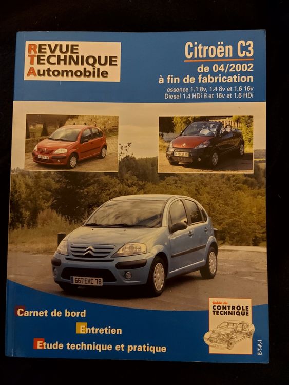 Reparaturanleitung - Revue technique CITROËN C3 dès/ 04.2002 | Kaufen ...