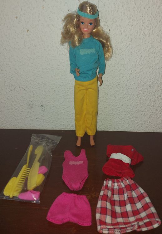 Barbie:SKIPPER "Superstyle",1986+Habits&Chaussure,d'occasion (Gebraucht ...