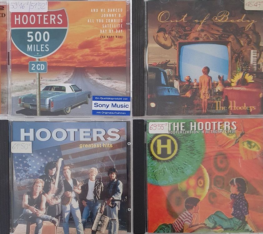 The Hooters CD's (Gebraucht) in Unterkulm für CHF 35 – mit Lieferung ...
