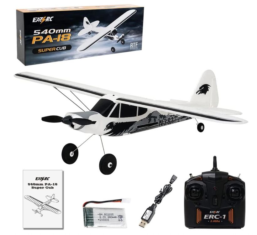 EasyRC Piper PA-18 Super Cub, 54cm, RTF, mit Gyro (Neu und originalverpackt) in Oberrüti für CHF ...