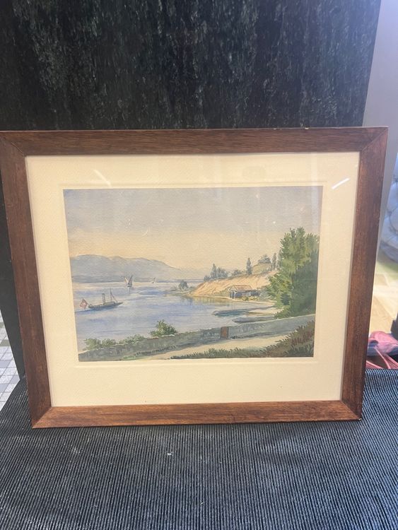 LAC SUISSE AQUARELLE ANCIENNE (Gebraucht) in Genève für CHF 75 – mit Lieferung auf Ricardo kaufen