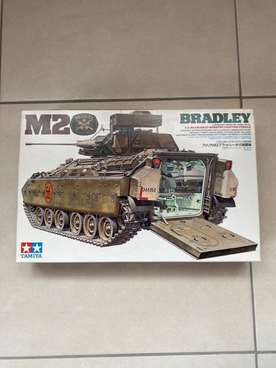 M2 Bradley Modellbauset | 1/35 | Tamyia | 1985 (Neu und ...