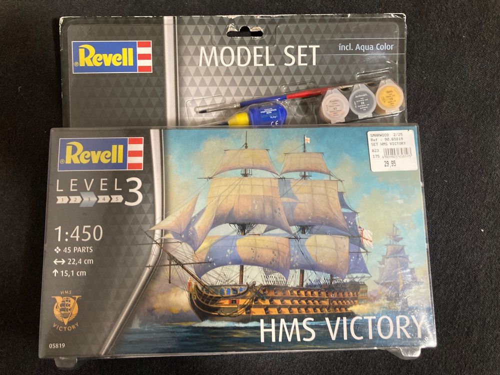 HMS Victory Model Set von Revell (Neu und originalverpackt) in ...