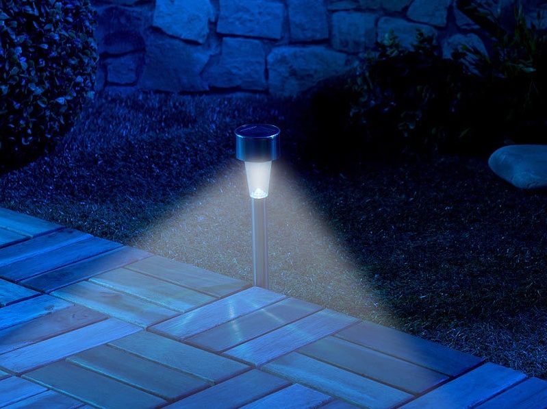 LED Gartenlampe: 16er-Set Mini-Solar-LED-Wegeleuchten (Neu und ...
