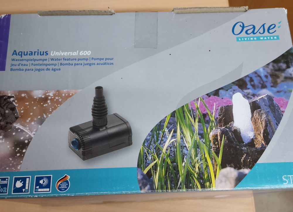 Wasserspielpumpe OASE Aquarius Universal 600 (Gebraucht) in Erlinsbach ...