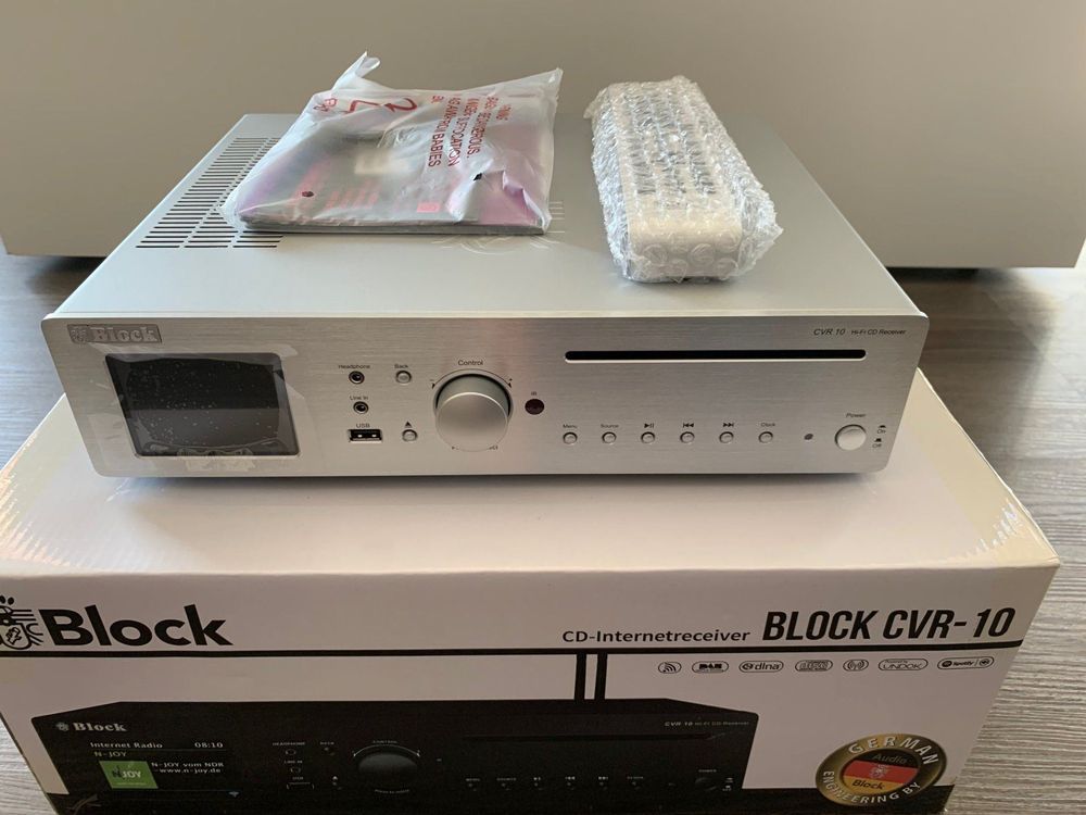 Block DAB+ / Internet Radio CVR-10Silber (Neu (gemäss Beschreibung)) in ...