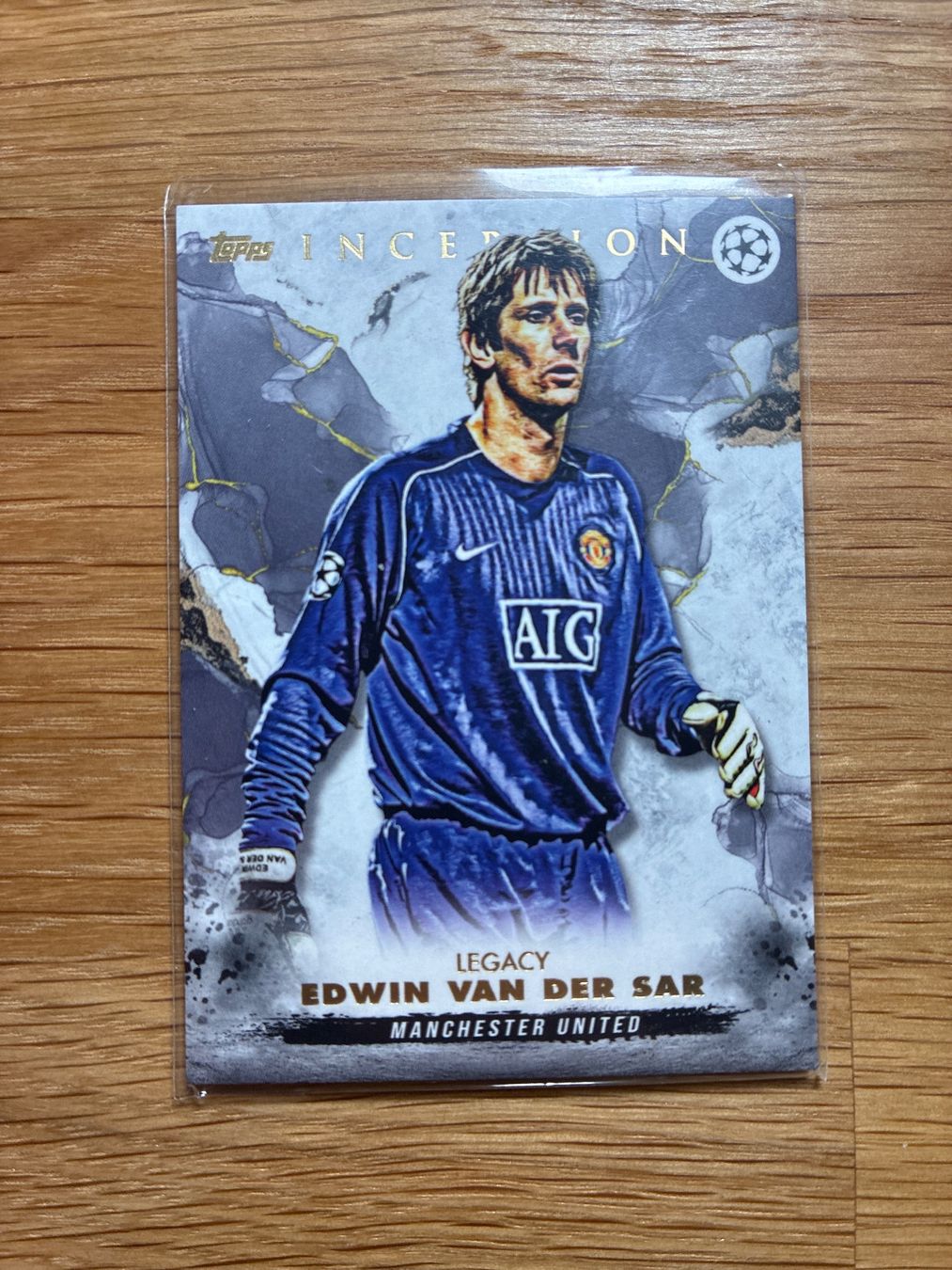 Topps Inception Edwin van der Sar Manchester United (Gebraucht) in ...