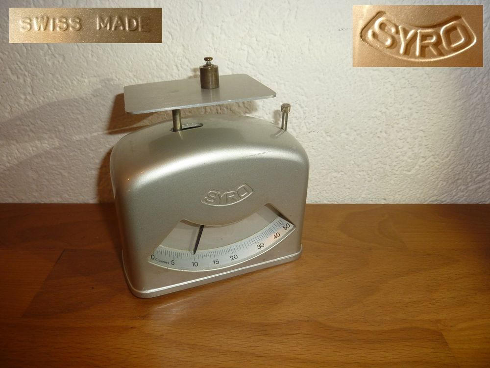 Briefwaage SYRO PA 50 bis 50g. Swiss Made (Gebraucht) in Hochfelden für ...