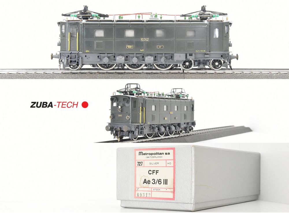 Metropolitan 727 E-Lok Ae 3/6 III der SBB, H0 GS Analog, OVP | Kaufen auf Ricardo