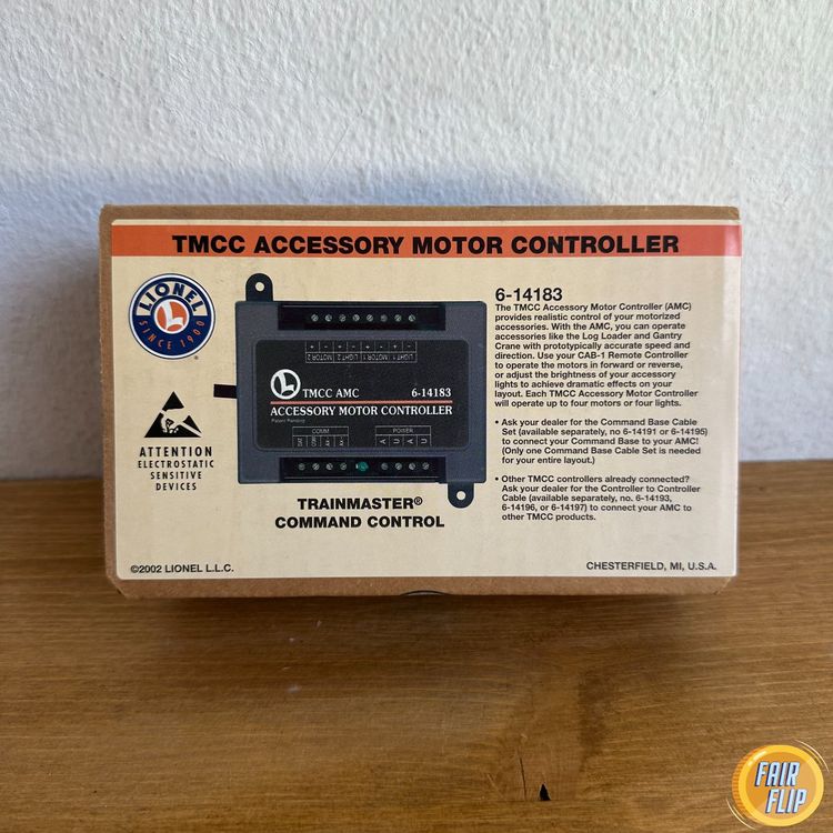 6-14183 Lionel TMCC Accessory Motor Controller (Neu und ...