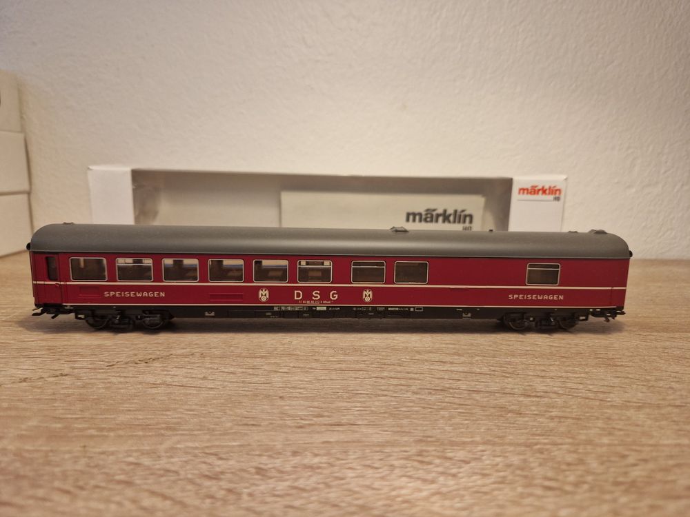 Märklin 4092 Speisewagen DSG H0 OVP NEU (1) (Neuf avec emballage d ...