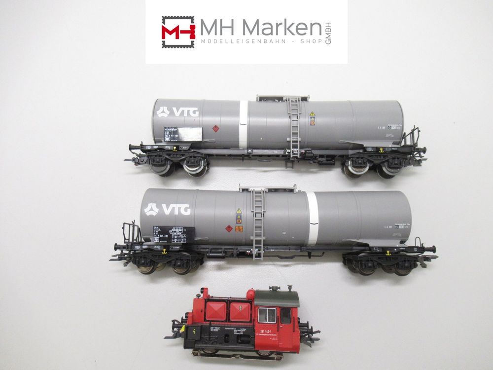 Märklin 26550 Diesellok Köf II + 2 Kesselwagen VTG AC H0 (D'occasion) à ...
