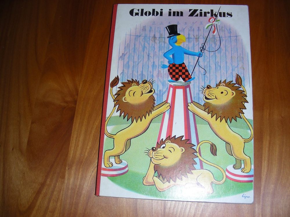 Globi im Zirkus, 7. Auflage 1971, unbemalt, neuwertig (Neu (gemäss Beschreibung)) in Graenichen ...