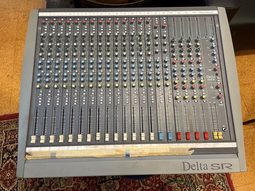 Soundcraft Delta SR - 16 Kanäle | AB 1.- !! | Kaufen auf Ricardo