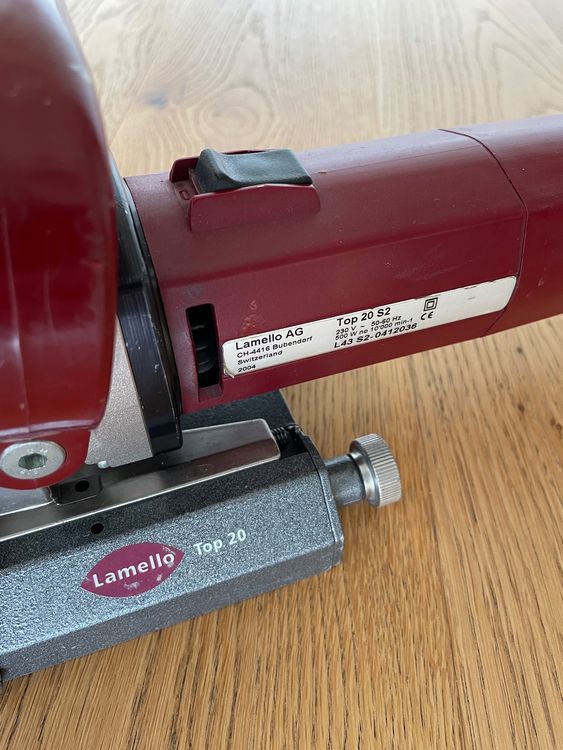 Lamello Fräse Top 20 S2 mit Verstellung und 1000 Holzblättli (Gebraucht ...